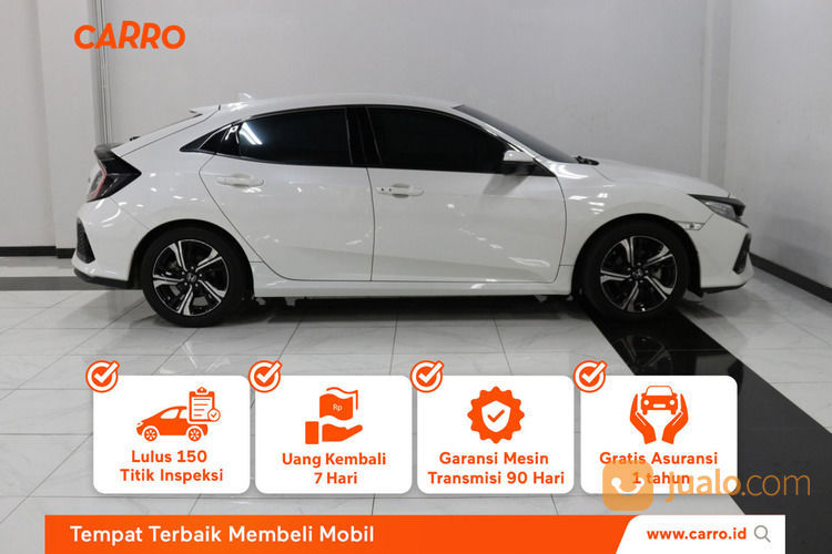 Honda Civic E Turbo Hatchback AT 2019 Putih di Kota Bekasi, Jawa Barat ...