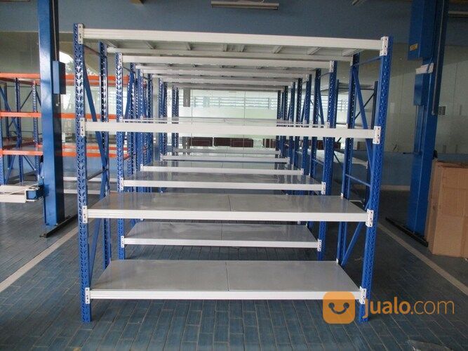 Rak Gudang / Rak Besi Baja / Rak Pabrik/ Rak Industri Kap. 500 Kg ...