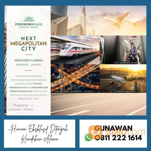 Rumah Idaman Di Podomoro Park Bandung 999% Nyaman Fasilitas Apik Tenan ...