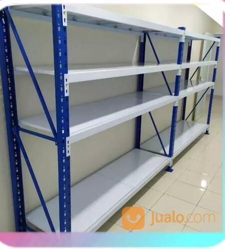 Rak Gudang Besi / Rak Gudang Pabrik ,Rak Industry Kap 250 KG Perlevel ...