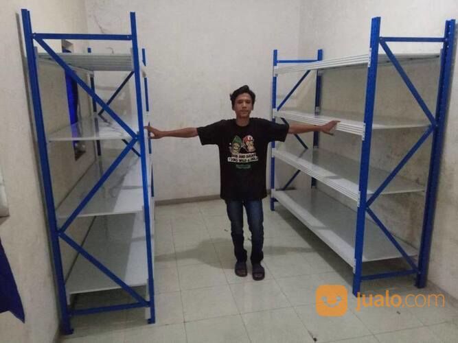 Rak Gudang Besi / Rak Gudang Pabrik ,Rak Industry Kap 250 KG Perlevel ...