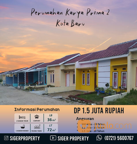 Perumahan Dengan Desain Modern Dan Kokoh Deket Kampus ITERA 010421 di ...