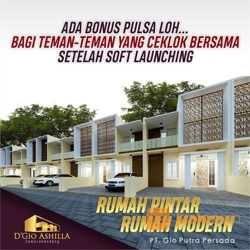 Rumah 2 Lantai Kawasan Tol Sawojajar Kota Malang D'Gio Ashilla di Kota Malang, Jawa Timur ...