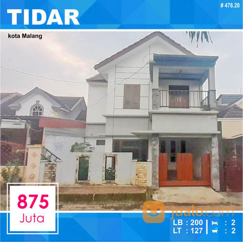 Rumah 2 Lantai Luas 127 Di Tidar Estate Kota Malang _ 478.20 di Kota ...