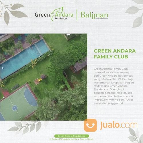 SULTAN ANDARA !!! CALL 0821-1269-7088, Pemilik Green Andara Residence ...