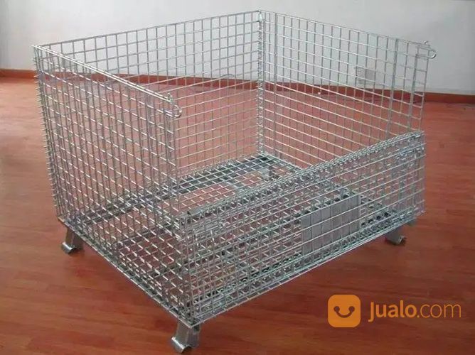 PALLET MESH - NICKTAINER DALTON - KERANJANG BESI SEDIA MODIFIKASI RODA ...