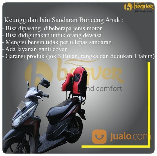 Sandaran Motor Buat Anak di Kota Jakarta Timur, DKI Jakarta | Jualo.com