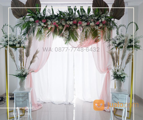 Dekorasi Lamaran / Backdrop Lamaran / Engagement Decoration / Dekorasi ...