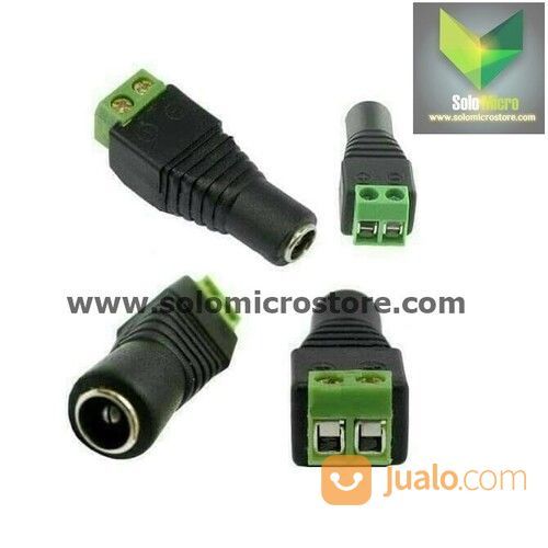 Jack DC Power Socket Konektor CCTV Female Baut Termurah di Kota ...