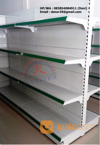 RAK SUPERMARKET DOUBLE TINGGI 2 METER di Kota Depok, Jawa Barat | Jualo.com