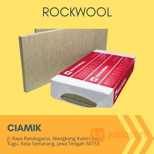 Rockwool Density 60, 80, 100 di Kota Semarang, Jawa Tengah | Jualo.com