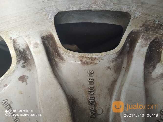 Velg Mobil ORIGINAL Mercedes Benz Mercy W210 Ten Hole R16 Hole 5x112 di ...