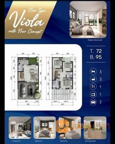 RUMAH BARU MILENIAL! Citraland Oakwood Park Type Viola Full Furnished ...