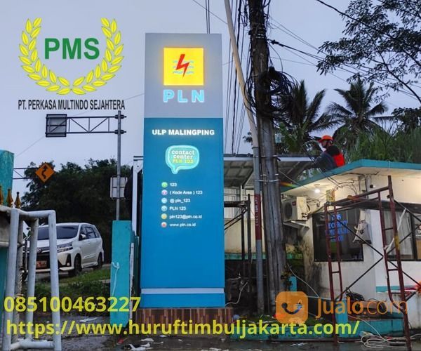 Pembuatan Totem PLN,Pylon Sign,Totem SPBU Dll di Kota Tangerang, Banten ...