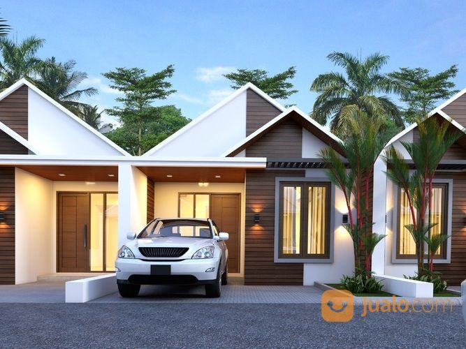 Cluster Minimalis Modern Dengan Nuansa Hijau Alam Di Bojong Kulur, 100% ...