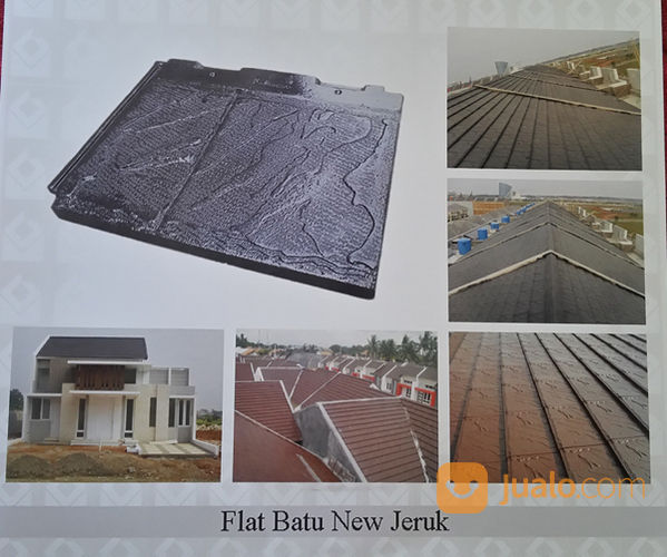 GENTENG FLAT BATU Untuk Rumah Minimalis di Kab. Tangerang, Banten ...