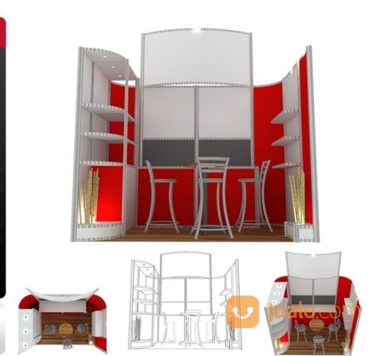 BOOTH PAMERAN DARI BAHAN PARTISI R8 di Kota Tangerang, Banten | Jualo.com