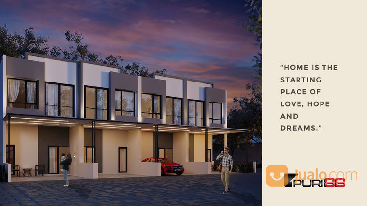 Rumah Rungkut Konsep Landed Apartment Dengan Smart Home System di Kota ...