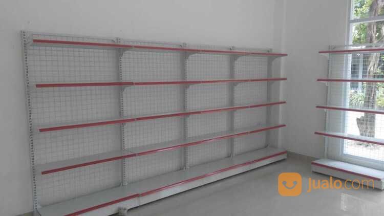 Rak Supermarket SINGLE 5 Level Kapasitas 40 Kg Perlevel Tinggi 2 Meter ...