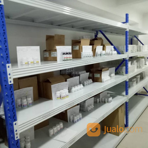 Rak Gudang Farmasi / Rak Toko / Rak Serbaguna Kapasitas 250 Kg Perlevel ...