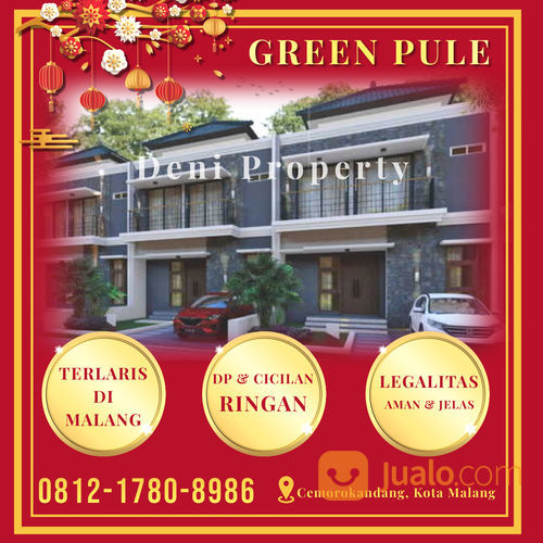 Promo Rumah Baru Dekat Kampus UM 2 Green Pule di Kota Malang, Jawa ...
