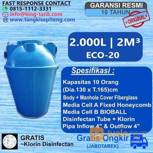 Mini BIOTECH BIOTANK 2000 Liter / 2m3 di Kota Jakarta Barat, DKI ...