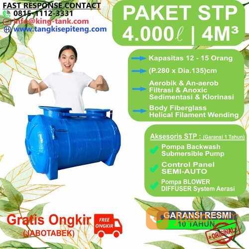 STP BIOTECH 4000 Liter / 4m3 IPAL BIOTANK BIOTECH di Kota Jakarta Barat ...
