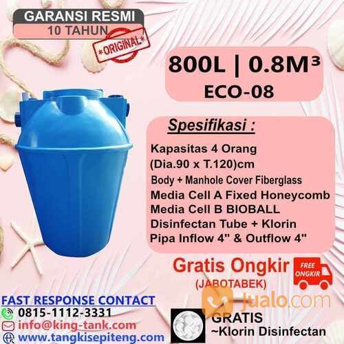 BIOFIL Septictank Vertikal Mini 800 Liter / 0.8m3 BIOTANK BIOFIL di ...