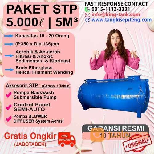 STP BIOFIL 5000 Liter / 5m3 IPAL BIOTANK BIOFIL di Kota Jakarta Barat ...