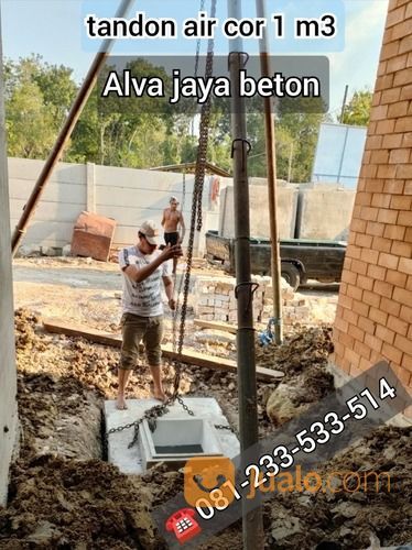 Tandon Air Cor, Tandon Air Beton, Tandon Air Tanam, Dan Septictank Cor ...