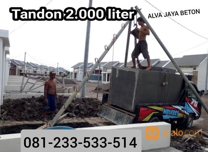 Tandon Air Cor, Tandon Air Beton, Tandon Air Tanam, Dan Septictank Cor ...