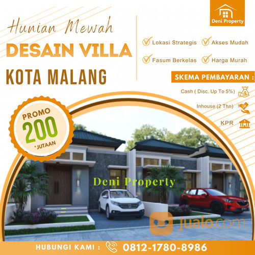 Promo Rumah 200 Jutaan Di Kota Malang Green Pule di Kota Malang, Jawa ...
