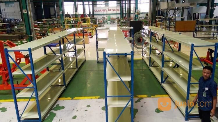 Rak Gudang /Rak Pabrik/Rak Penyimpanan Kapasitas 500 Kg Perlevel Tinggi ...