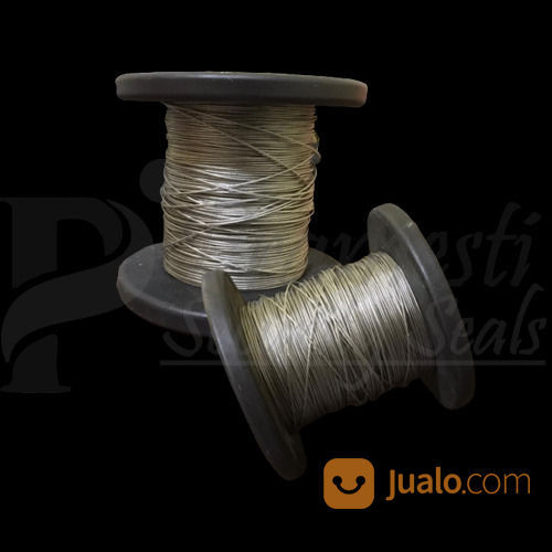 KAWAT WIRE GALVANIS 150 M / KAWAT SEGEL METER / KAWAT SEGEL PUTAR di ...