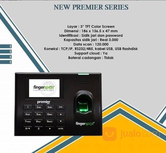 Alat Absensi New Premier Series di Kota Ambon, Maluku | Jualo.com