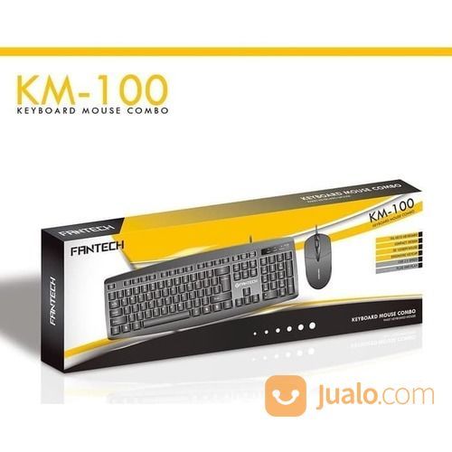 Keyboard Mouse USB Fantech KM100 di Kota Bandar Lampung, Lampung ...
