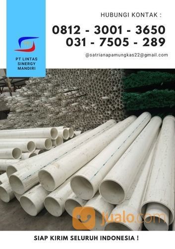 PIPA PVC SUPRAMAS AW + MOF 2 1/2" 4M/BTG MURAH di Kota Banjarmasin ...