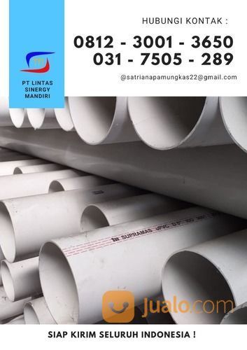 Pipa PVC SUPRAMAS Standar C + MOF MURAH READY LENGKAP di Kota ...