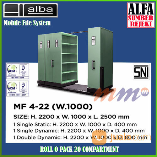 Mobile File Alba 20 Compartment, MF 4-22 ALBA di Kota Surabaya, Jawa ...