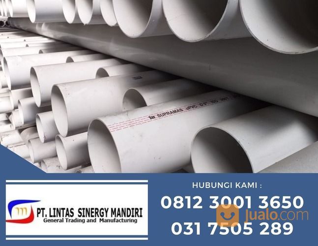 Pipa PARALON PVC SUPRAMAS Standar AW + MOF MURAH Ready di Kab ...
