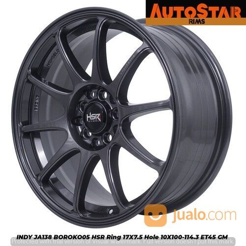 READY VELG HSR Boroko R17 Pcd 5X100-5X114,3 Rata 7,5 ET 45 SMG di Kota ...