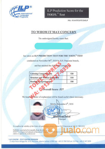 Jasa Toefl Tanpa Tes 100% Asli Harga Terjangkau di Kota Yogyakarta ...