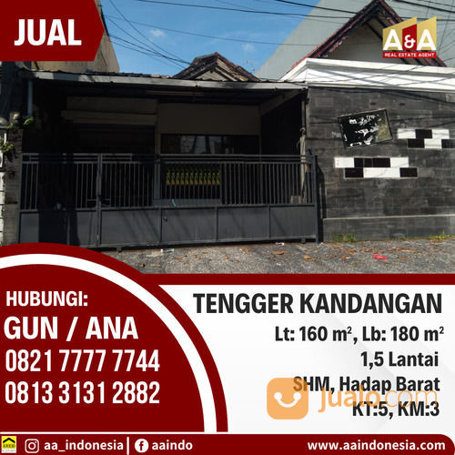 RUMAH TENGGER KANDANGAN CIAMIK di Kota Surabaya, Jawa Timur | Jualo.com