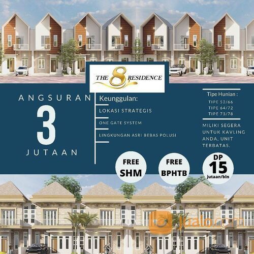 Promo Rumah Mewah Di The 8 Dekat Kampus Brawijaya di Kota Malang, Jawa ...
