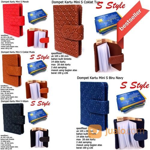 Dompet Flip Card Mini S Style di Kota Bekasi, Jawa Barat | Jualo.com