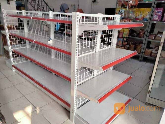 Rak Supermarker/Rak Minimarket/Rak Display /Rak Market DOUBLE T150 Cm ...