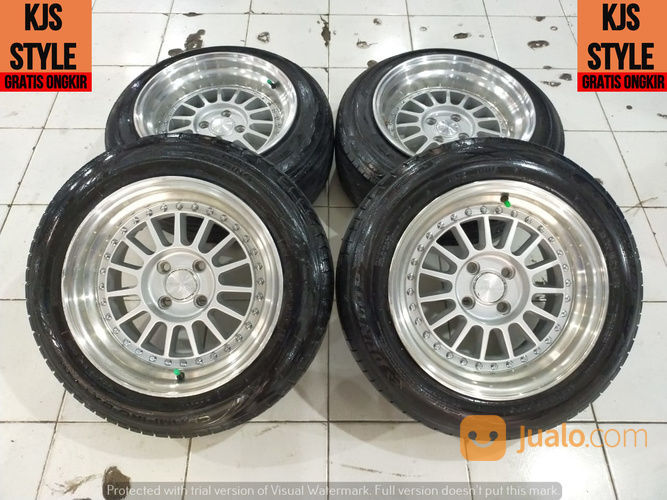 PELEK SEKEN HARTGE R15 LEBAR 8/9 ET 30/25 PCD 4X100-4X114,3 di Kota ...
