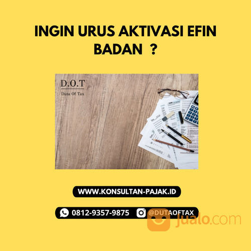 AKTIVASI EFIN BADAN di Kota Tangerang Selatan, Banten | Jualo.com