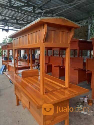 Gerobak Angkringan Kayu Jati di Kota Jakarta Barat, DKI Jakarta | Jualo.com Gerobak Angkringan Kayu Jati di Kota Jakarta Barat, DKI Jakarta | Jualo.com