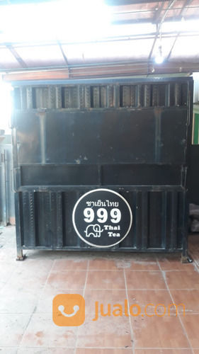 Booth Container Bekas Untuk Usaha Minuman di Kota Palembang, Sumatera ...